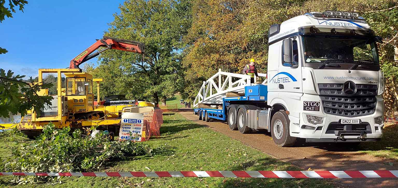 The Woollett Bridge Officially Opened - Painshill