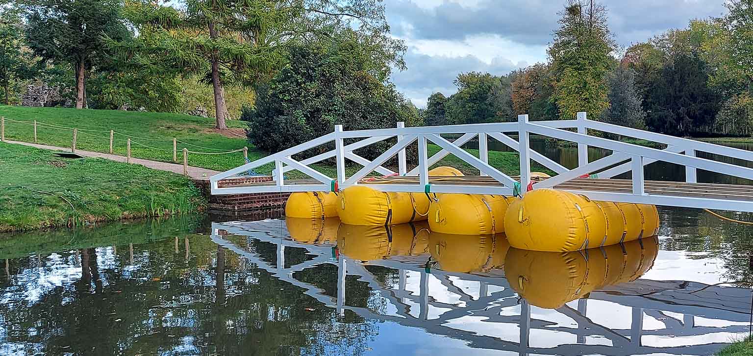The Woollett Bridge Officially Opened - Painshill