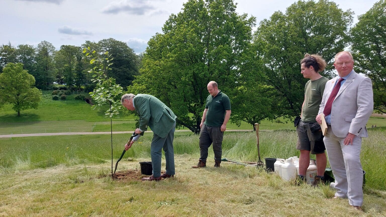 Painshill Park Trust to plant a new Oak tree to celebrate the coronation of King Charles III ...
