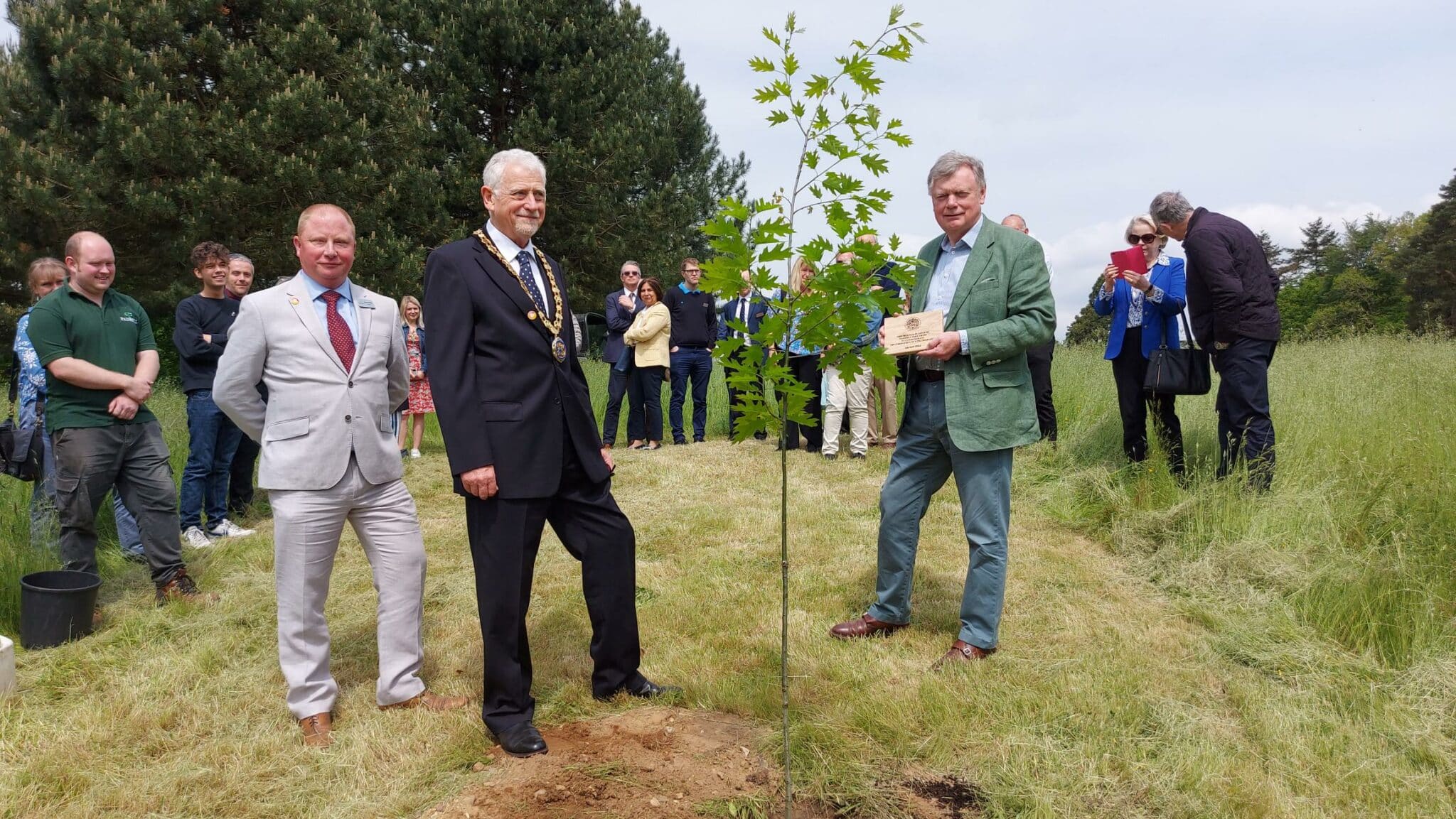 Painshill Park Trust to plant a new Oak tree to celebrate the coronation of King Charles III ...