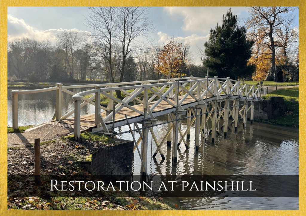 The Restoration of the Chinese Bridge - Painshill